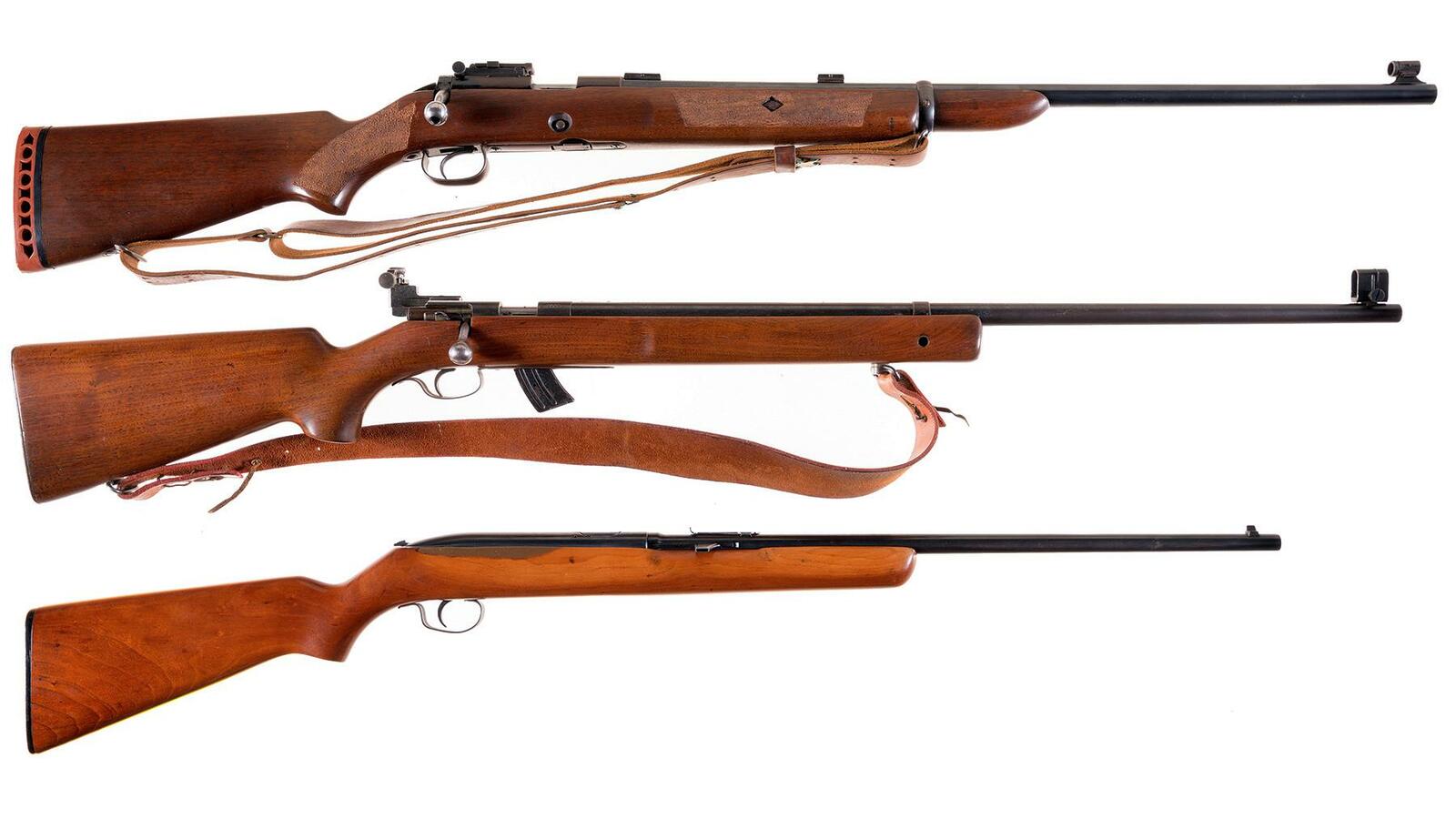 Three Winchester Rimfire Sporting Rifles | Rock Island Auction