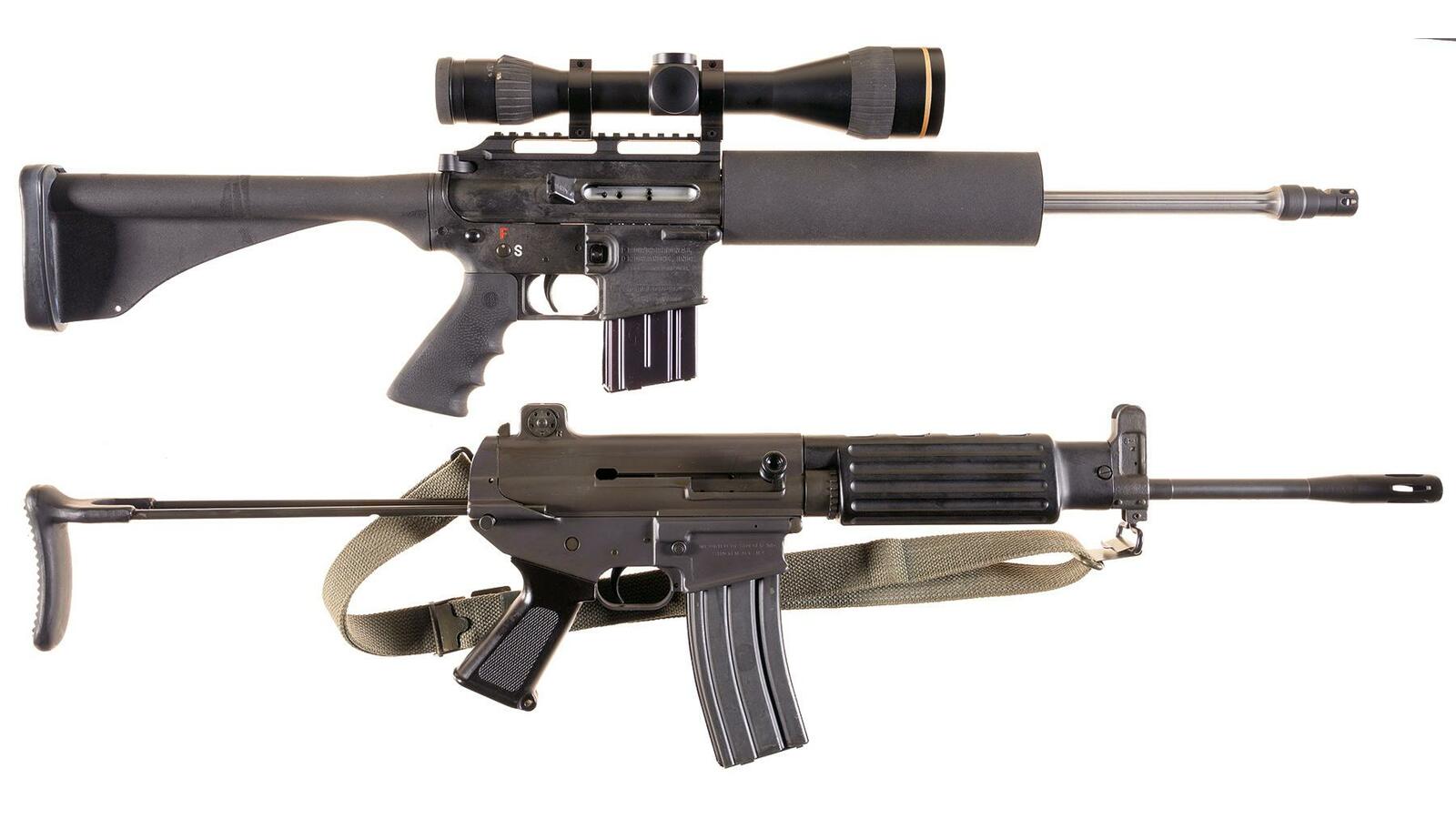 Two Semi-Automatic Rifles | Rock Island Auction