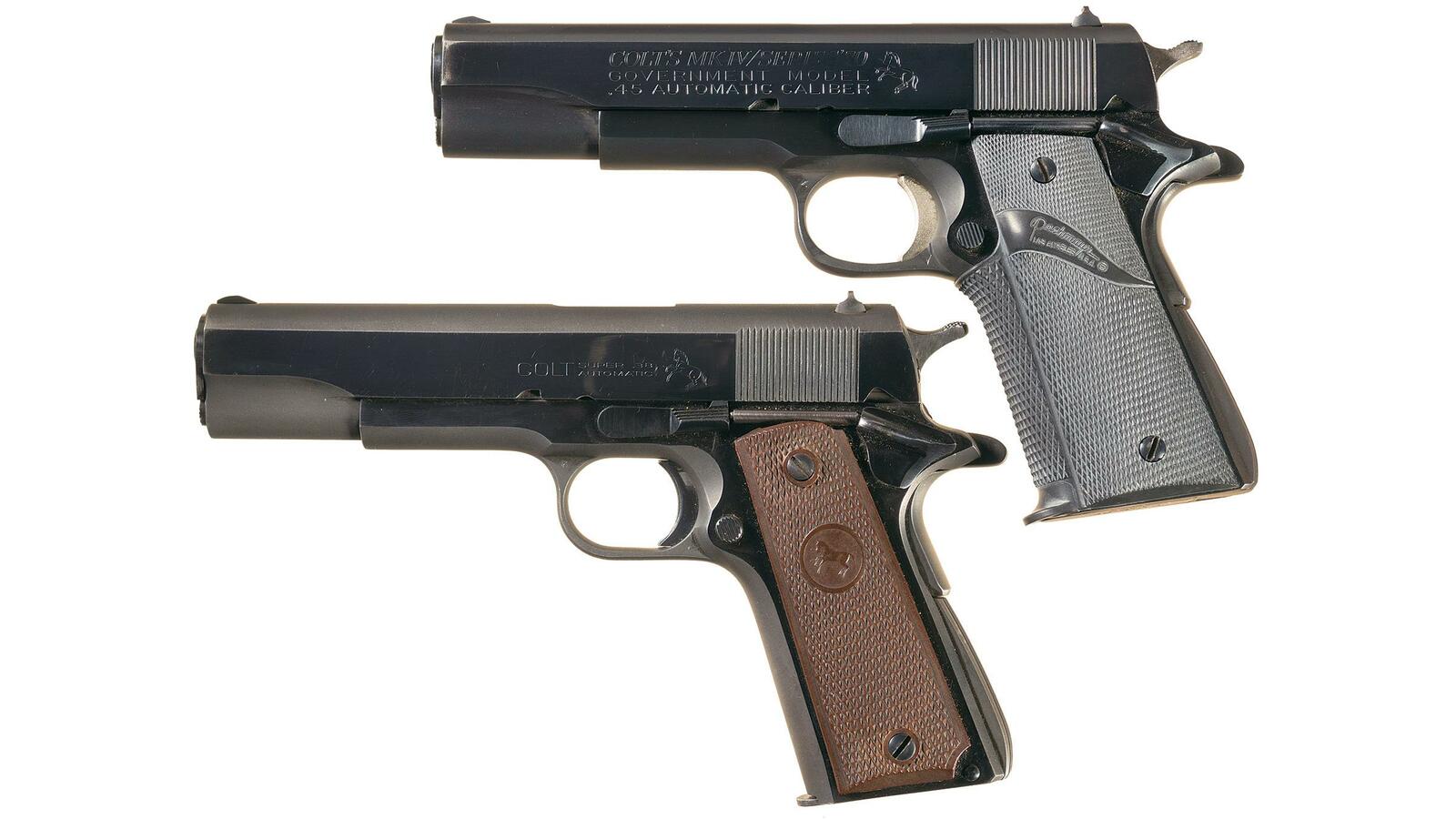 Two Colt Semi-Automatic Pistols | Rock Island Auction
