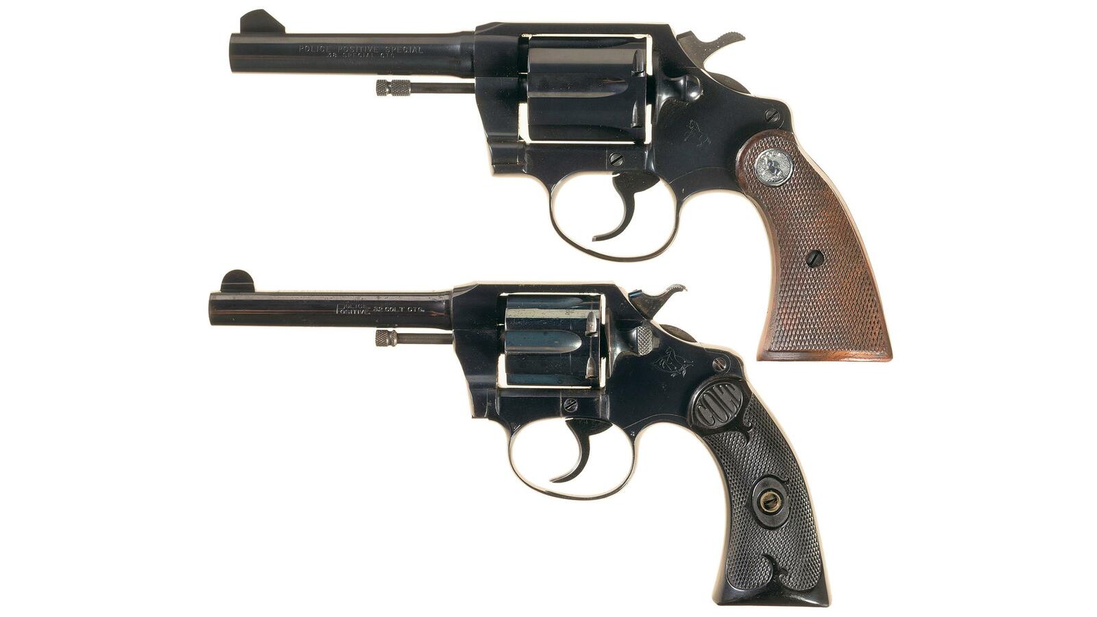 Two Colt DA Revolvers | Rock Island Auction
