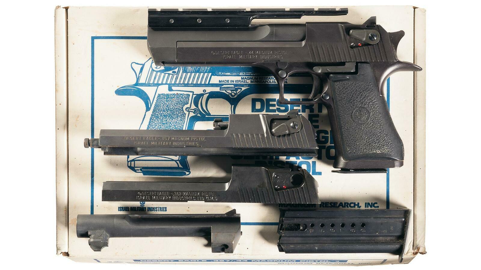 Magnum Research/IMI Desert Eagle Semi-Automatic Pistol with Case | Rock ...