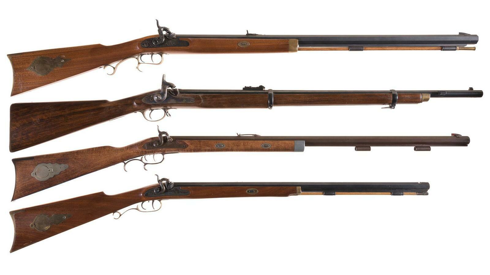 Four Modern Percussion Rifles | Rock Island Auction