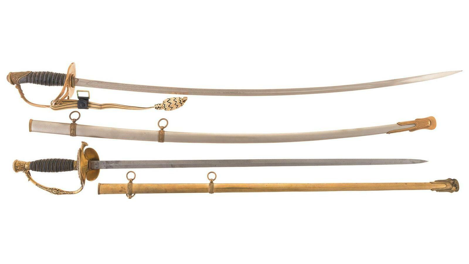 Five American Military Swords | Rock Island Auction