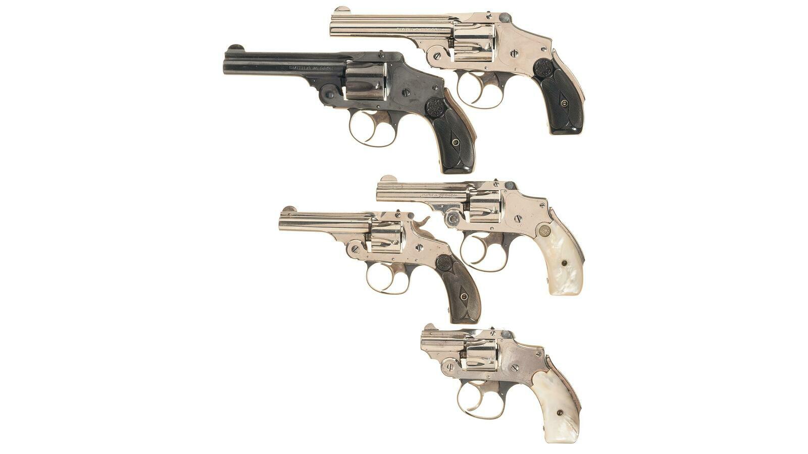Five Smith & Wesson Double Action Revolvers | Rock Island Auction