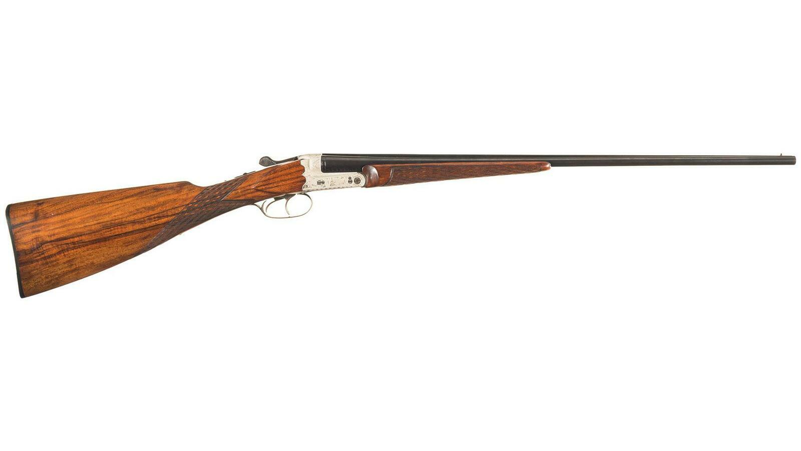 Engraved A.G. Hanak Austrian .410 Bore Double Barrel Shotgun | Rock ...