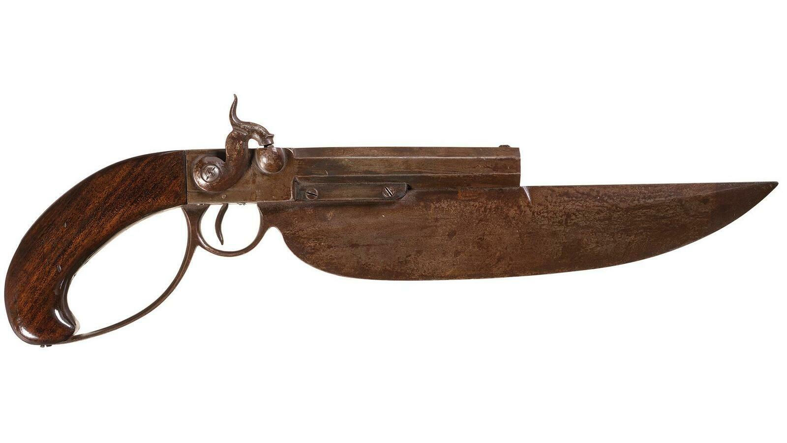 Copy of a C.B. Allen Marked Percussion Elgin Cutlass Pistol | Rock ...