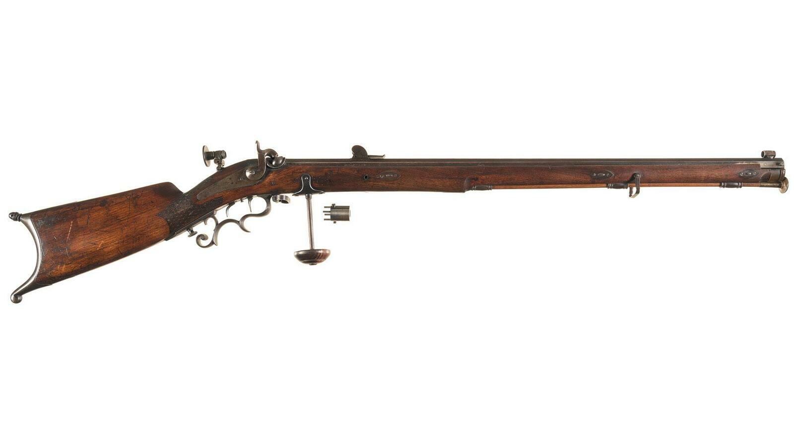P. Mueller Percussion Target Rifle | Rock Island Auction