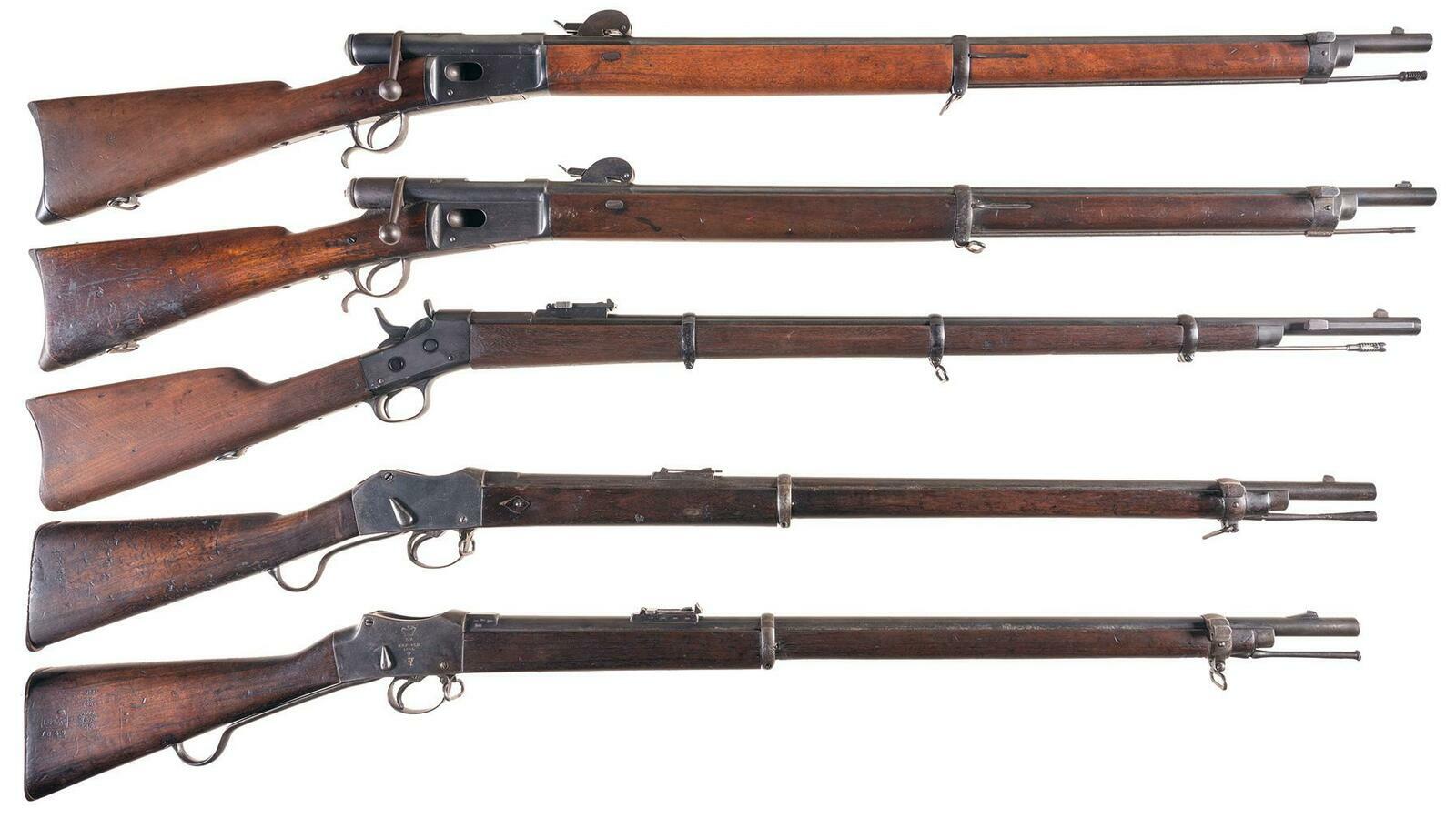Five Antique Military Rifles | Rock Island Auction