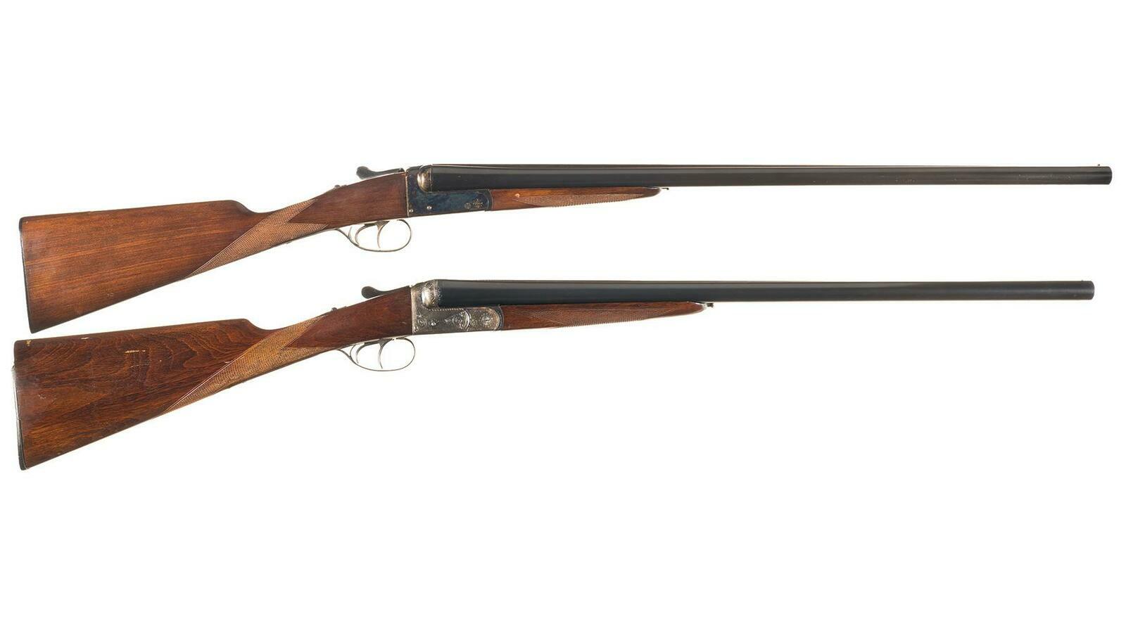 Two Double Barrel Shotguns | Rock Island Auction