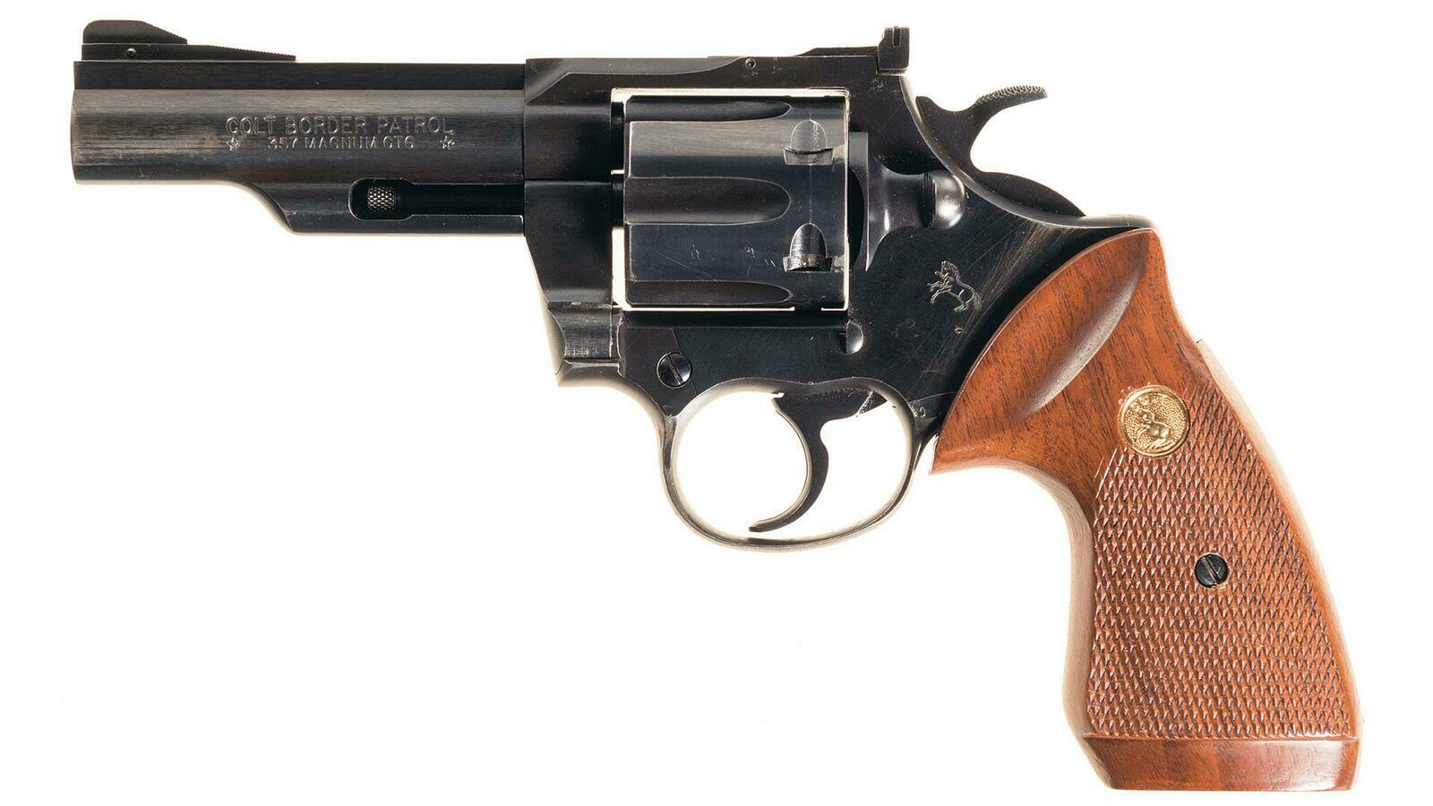 Colt Border Patrol Second Issue Double Action Revolver | Rock Island ...