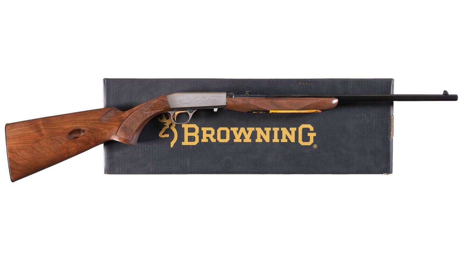 Factory Engraved Browning Grade II Auto-22 Semi-Automatic Rifle | Rock ...