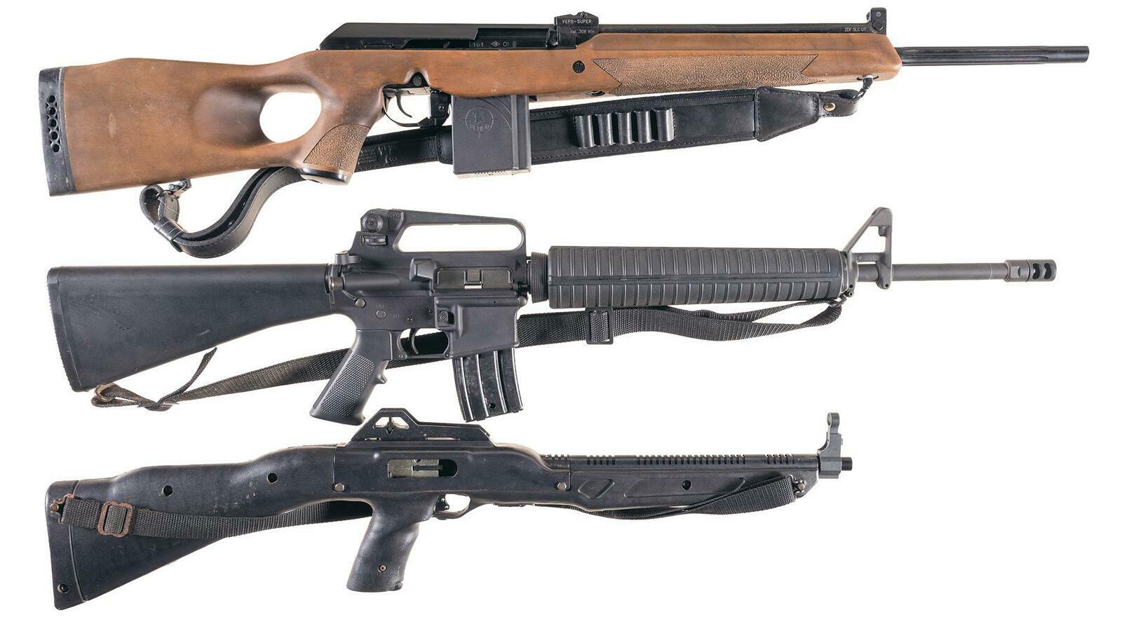 Three Semi-Automatic Long Guns | Rock Island Auction
