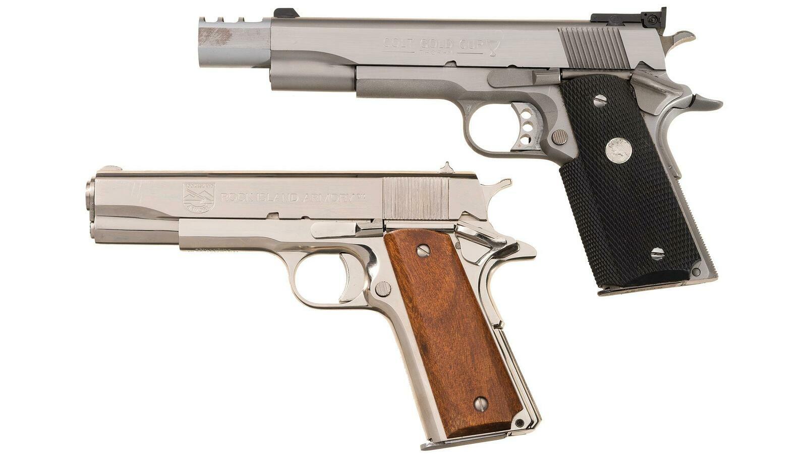 Two 1911 Semi-Automatic Pistols | Rock Island Auction