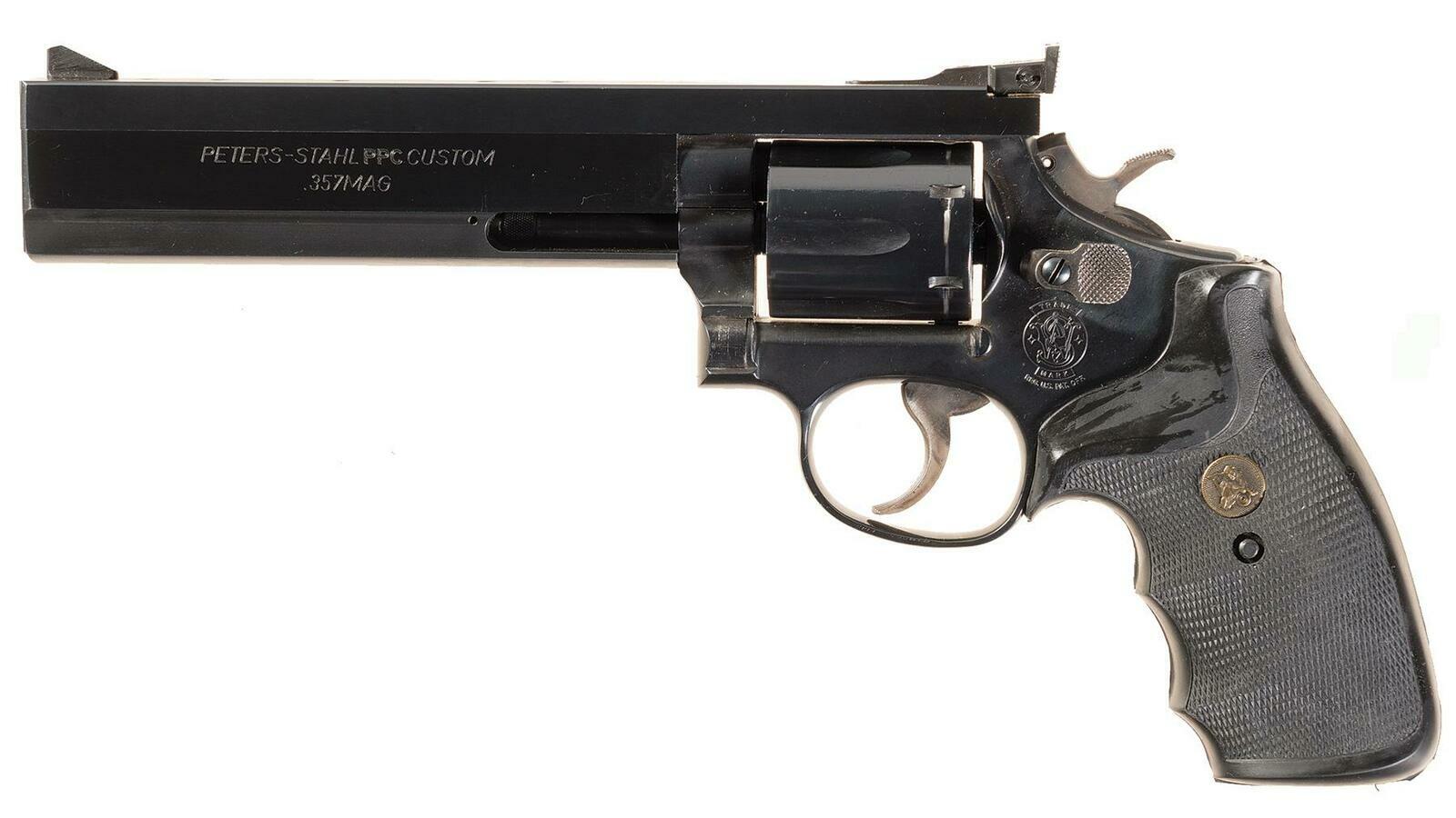 Smith & Wesson Model 19-P Revolver with Peters-Stahl Barrel | Rock ...