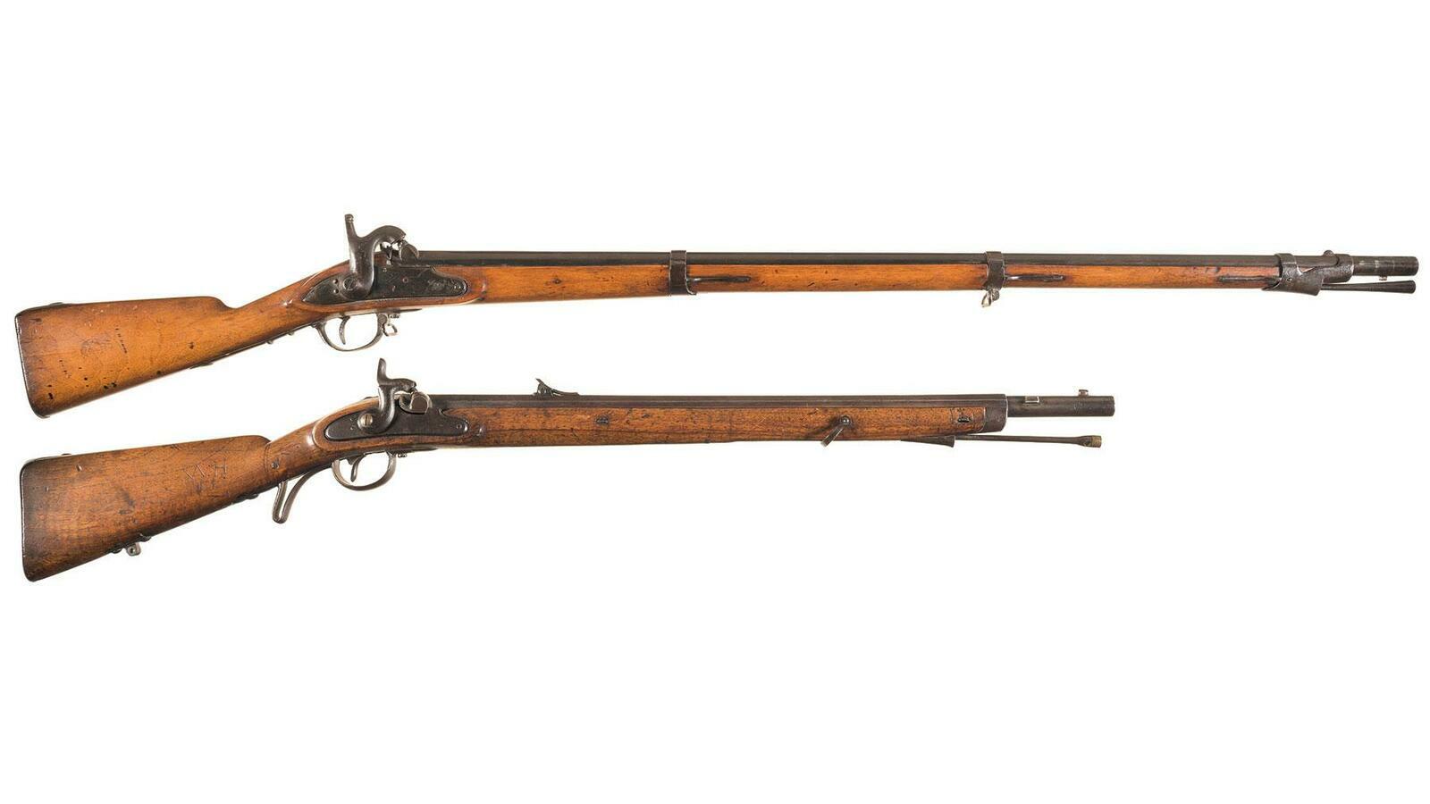 Two European Percussion Rifles | Rock Island Auction