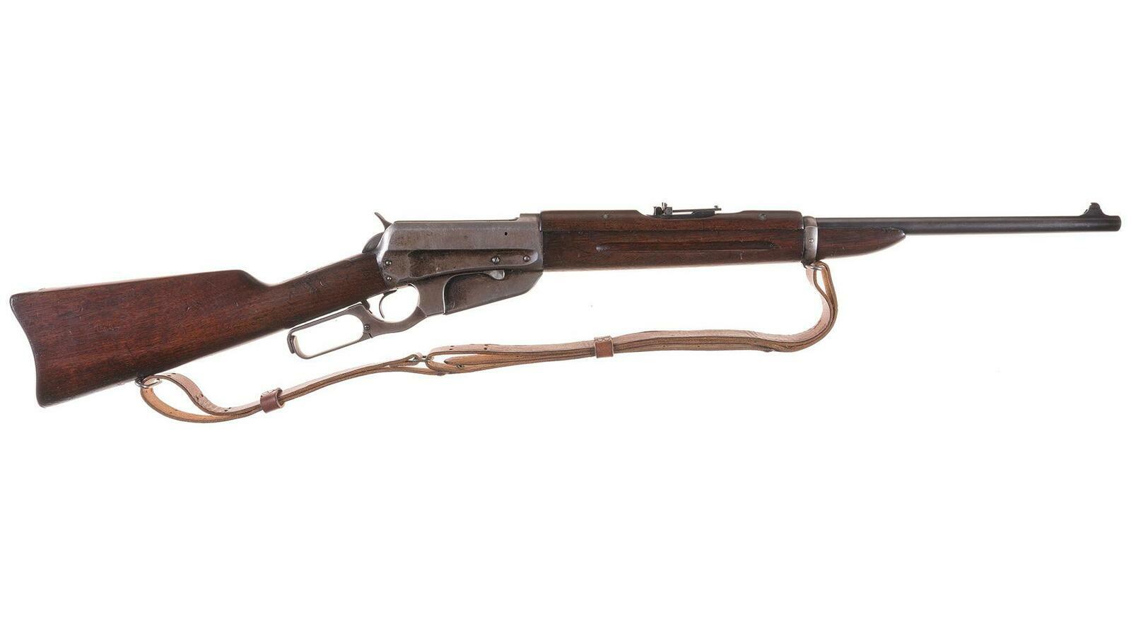 Winchester Model 1895 Lever Action Saddle Ring Carbine | Rock Island ...