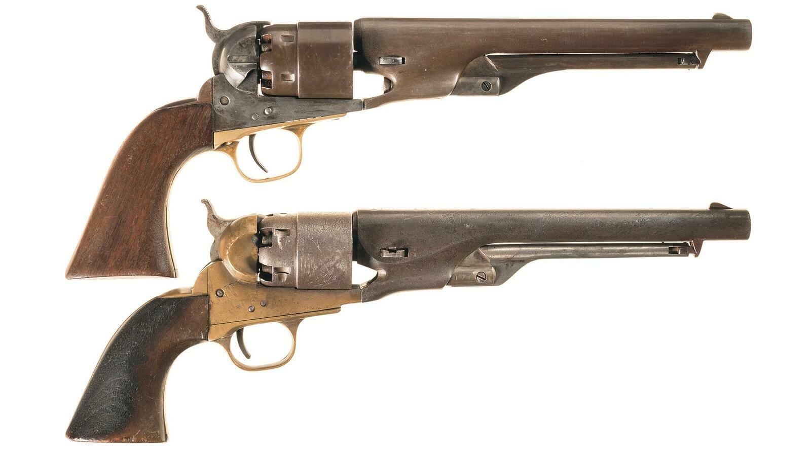 Two Percussion Revolvers | Rock Island Auction