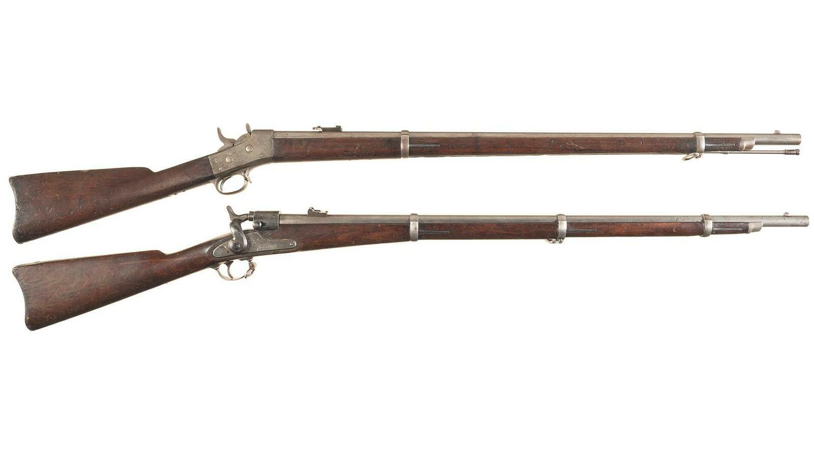 Two U.S. Military Breech Loading Rifles | Rock Island Auction