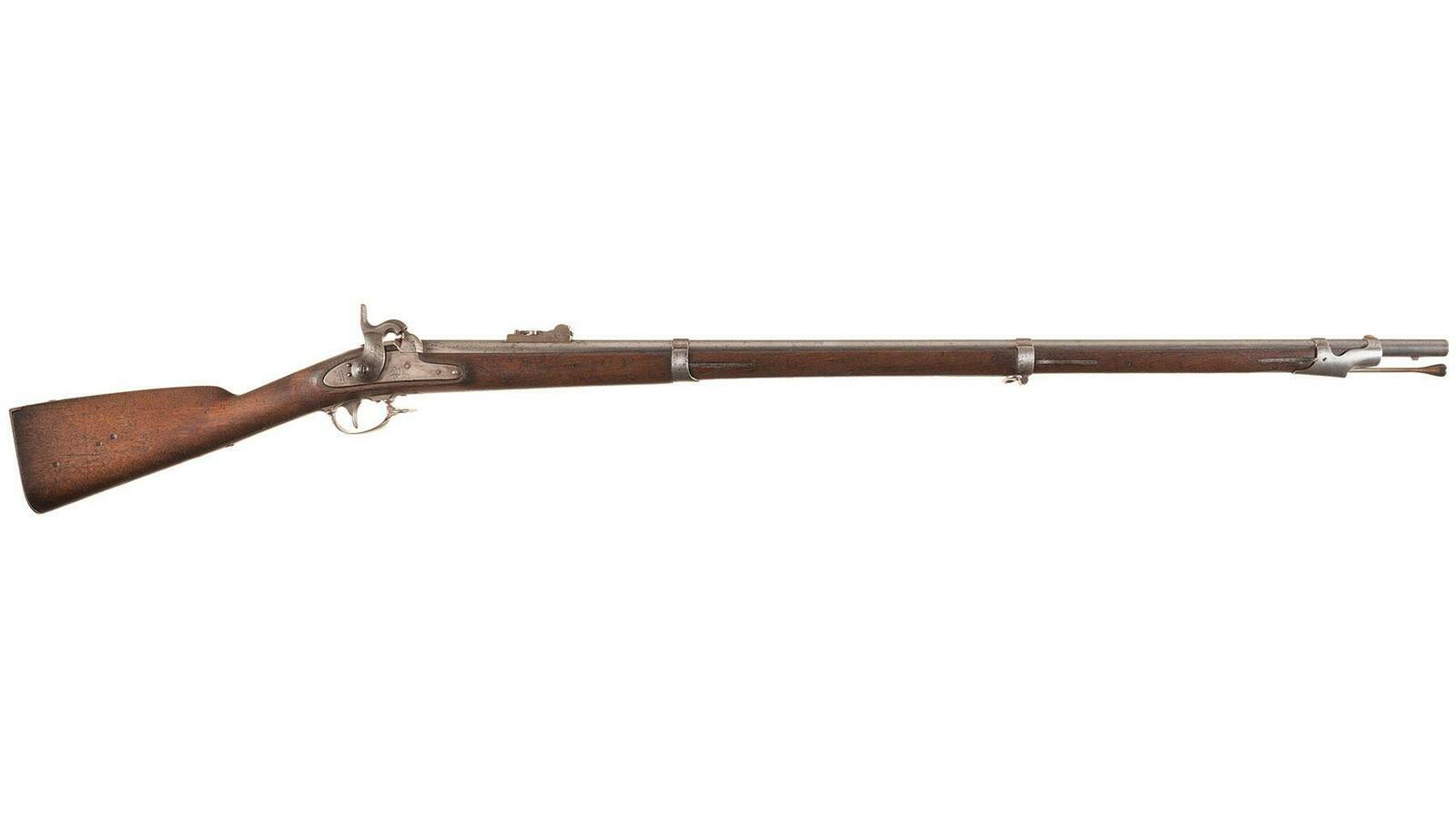 Rifled Springfield Model 1851 Cadet Percussion Musket | Rock Island Auction