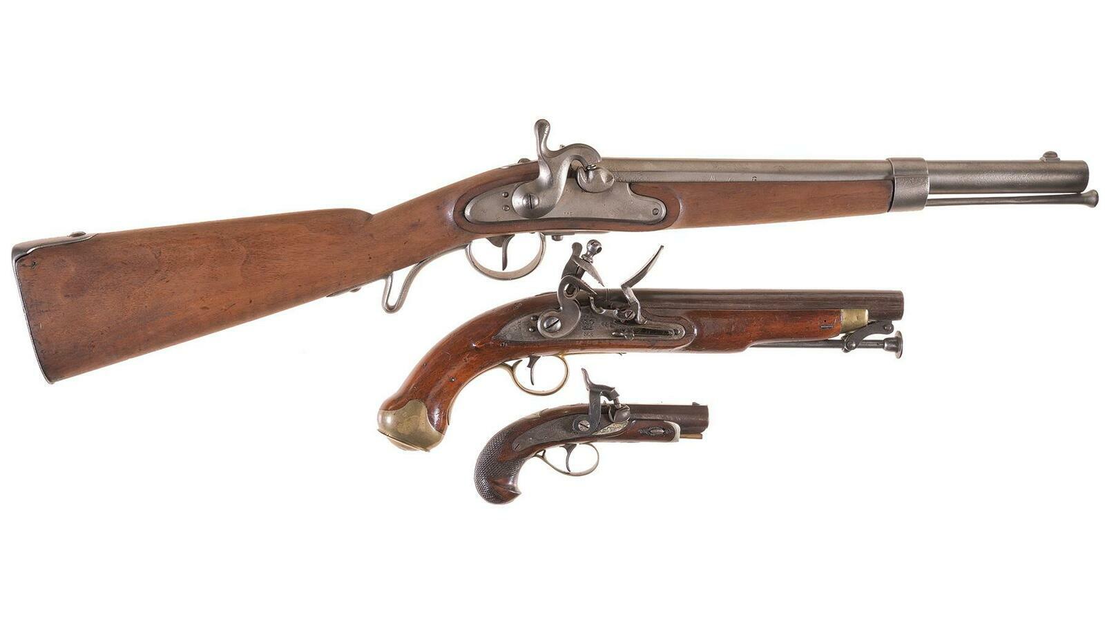 Three Muzzle Loading Firearms | Rock Island Auction