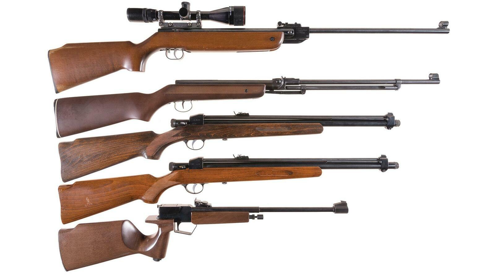 Five European Air Rifles | Rock Island Auction