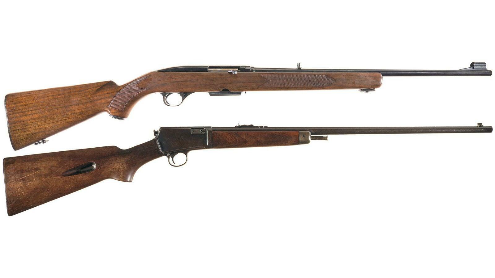 Two Documented Winchester Factory Collection Rifles | Rock Island Auction