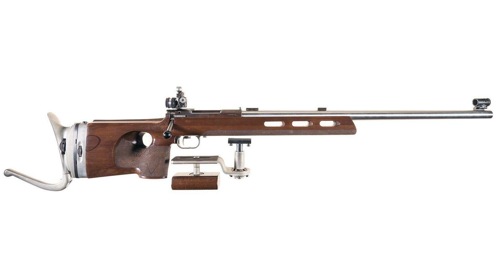Grunig & Elmiger Bolt Action Rifle, A&M Barrel, Accessories | Rock ...