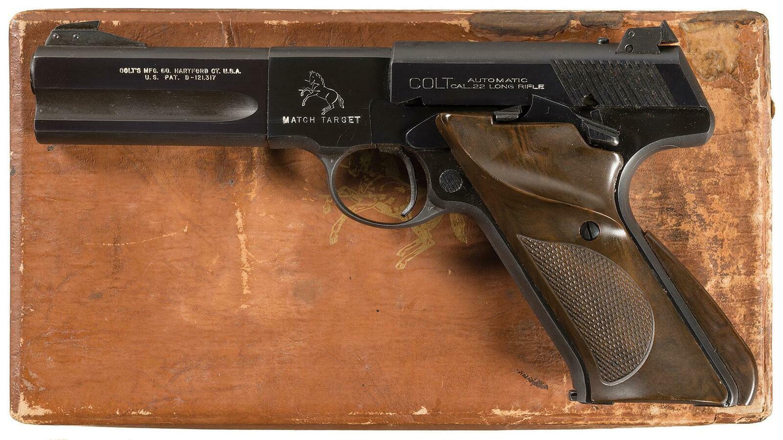 Colt Woodsman Second Series Match Target Pistol, Box | Rock Island Auction