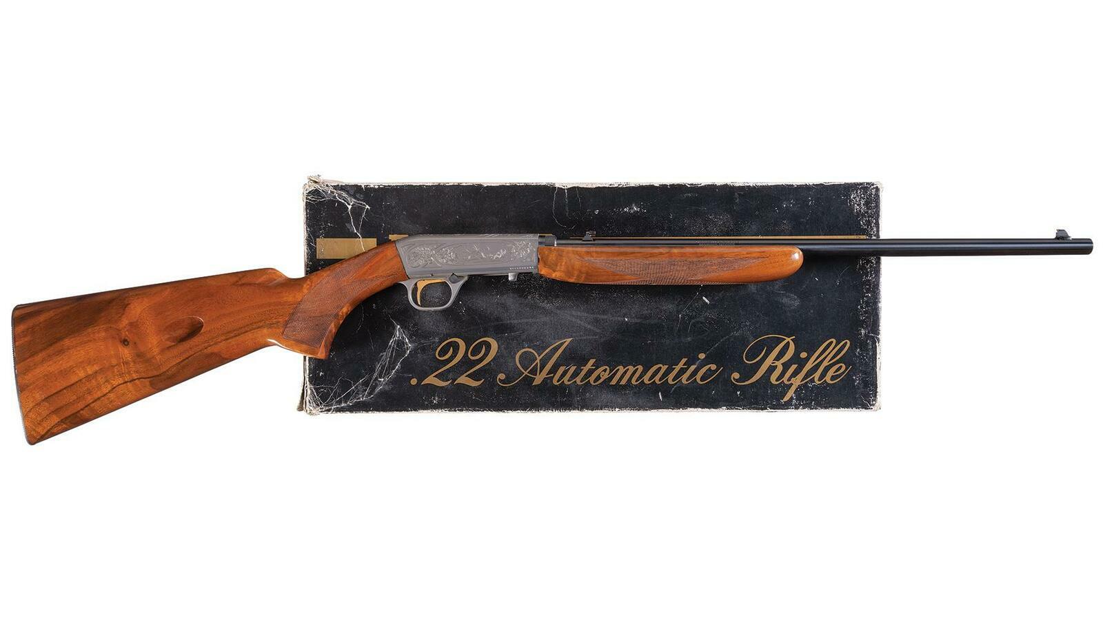 Factory Engraved Browning Grade II Auto-22 Semi-Automatic Rifle | Rock ...