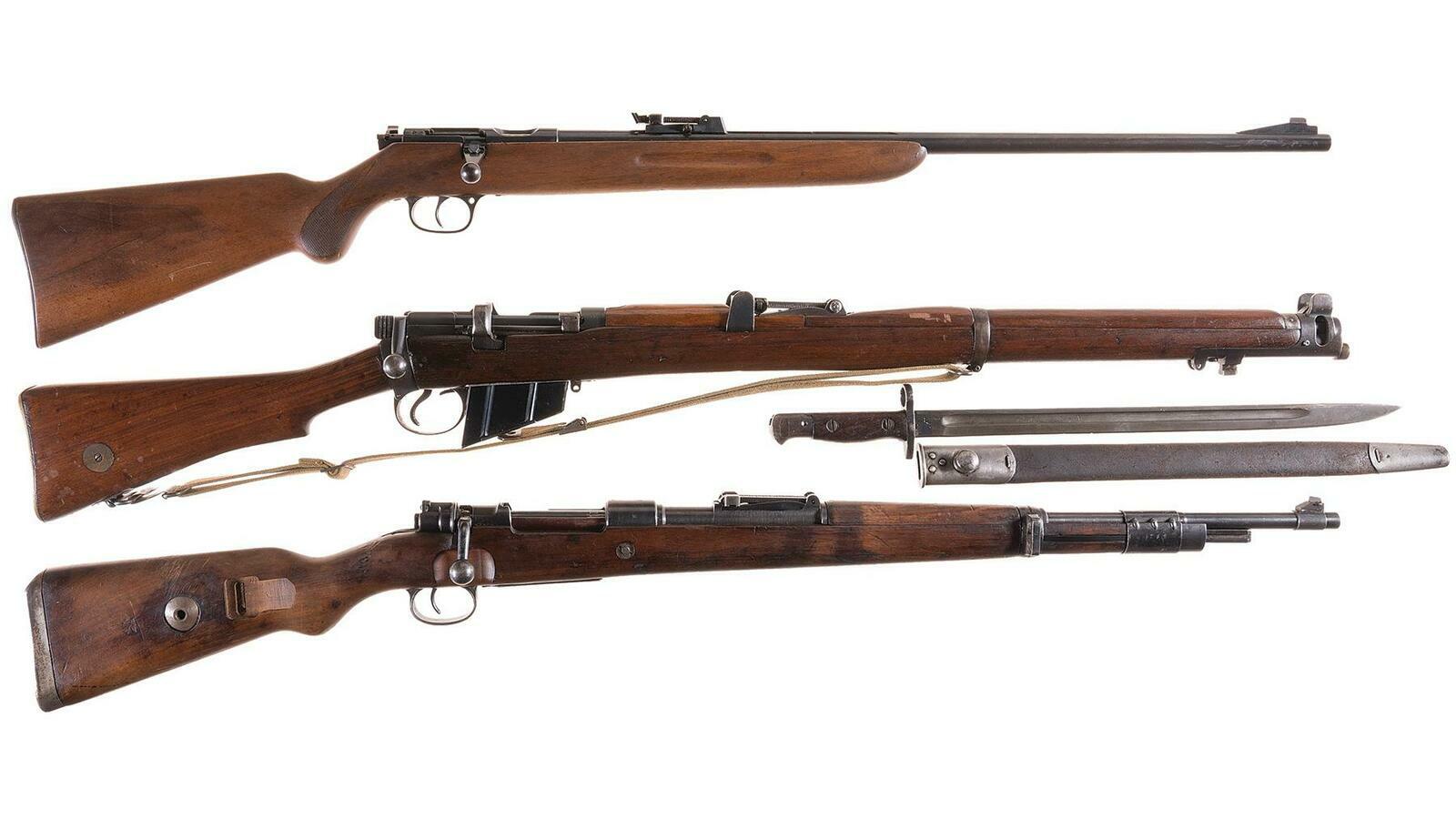 Three European Bolt Action Rifles | Rock Island Auction