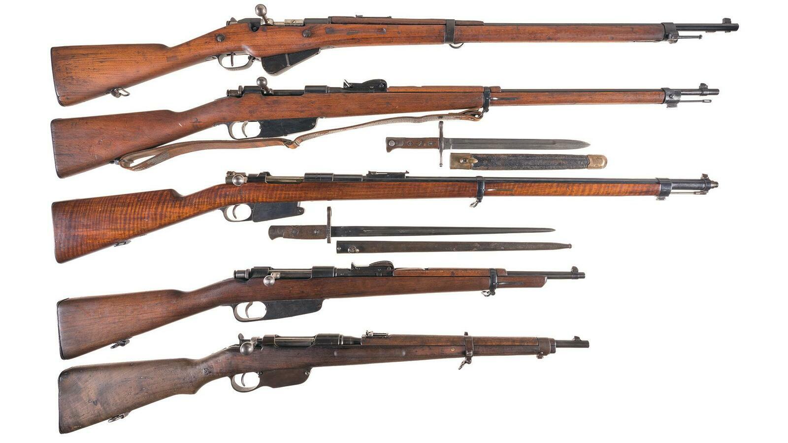 Five European Military Bolt Action Rifles | Rock Island Auction