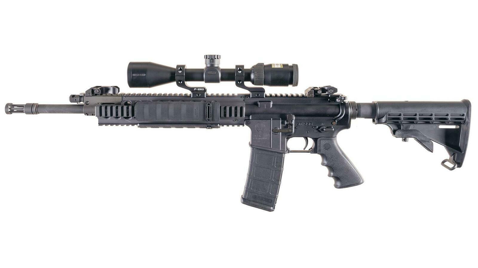 Ruger SR-556 Semi-Automatic Rifle with Scope | Rock Island Auction