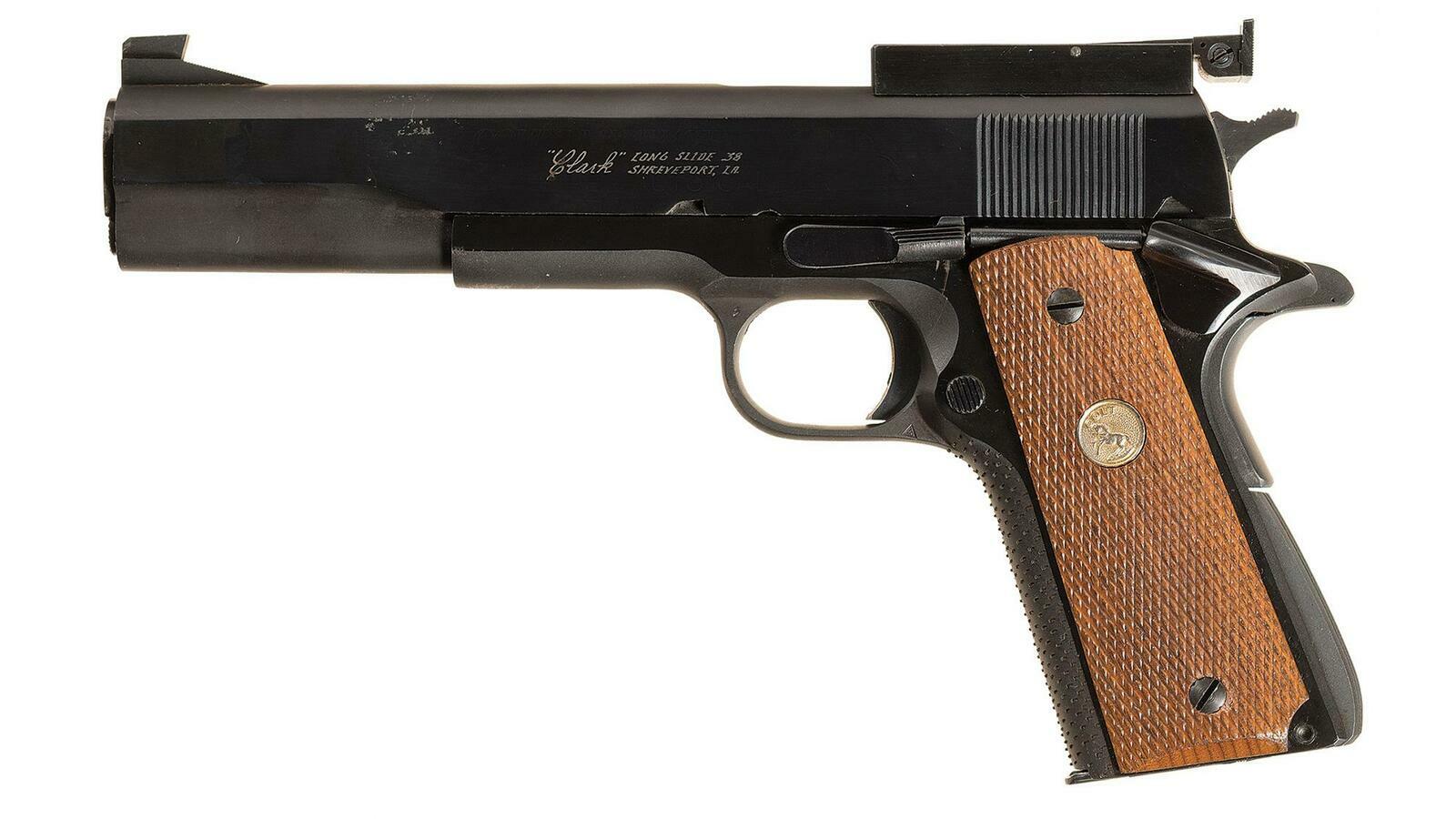 Clark Custom/Colt Series 70 Government Model Long Slide Pistol | Rock ...