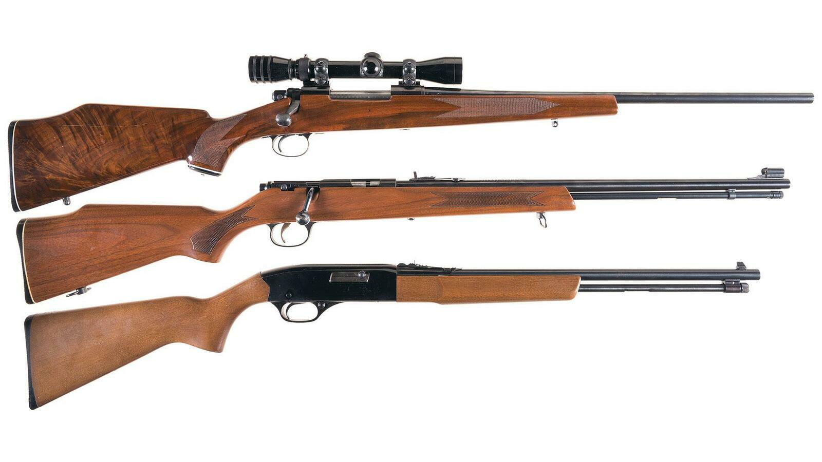 Three Rifles | Rock Island Auction