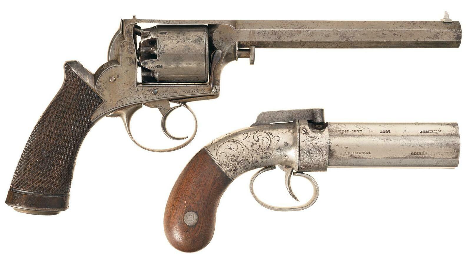 Two Percussion Revolvers | Rock Island Auction