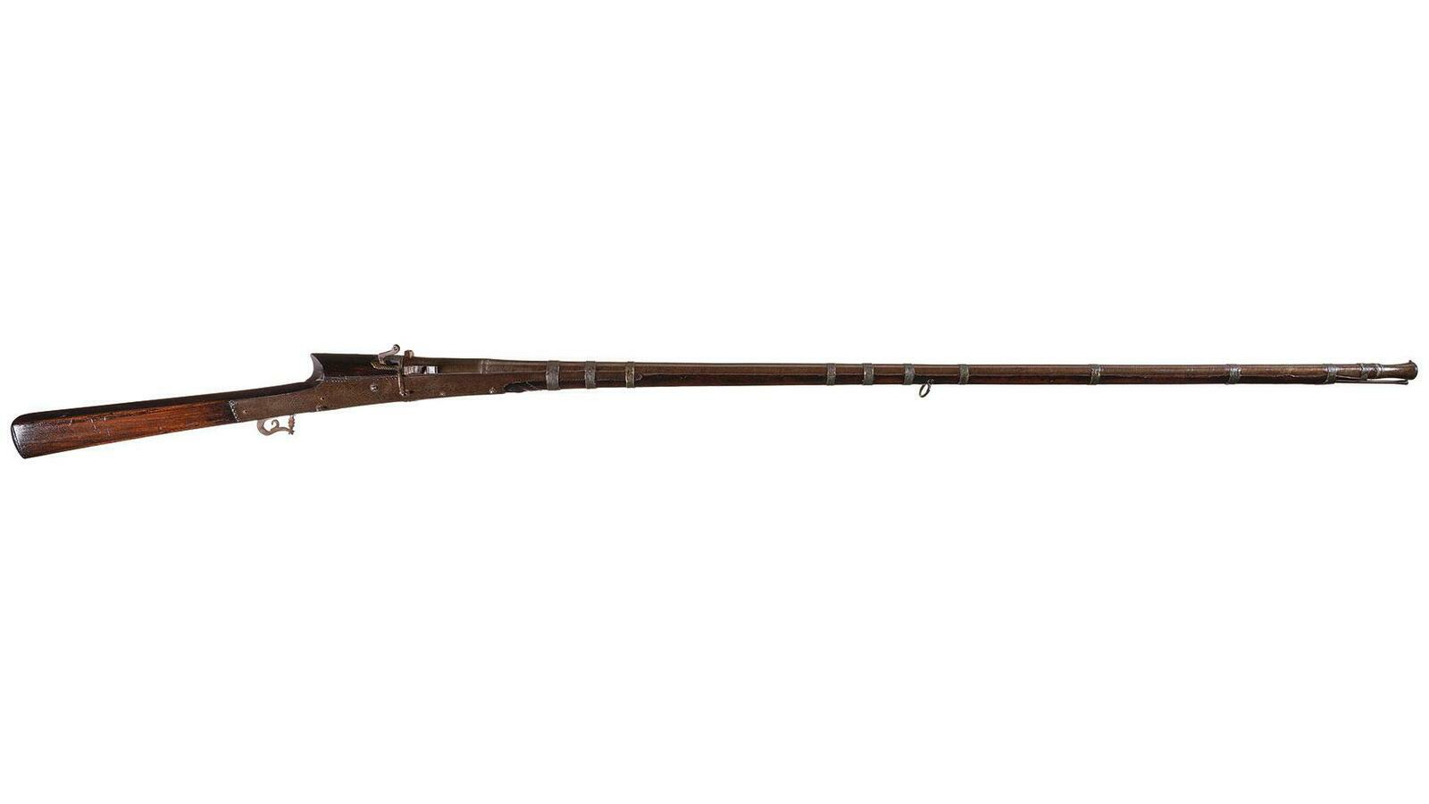 Ornate Indian Toradar Matchlock Musket | Rock Island Auction