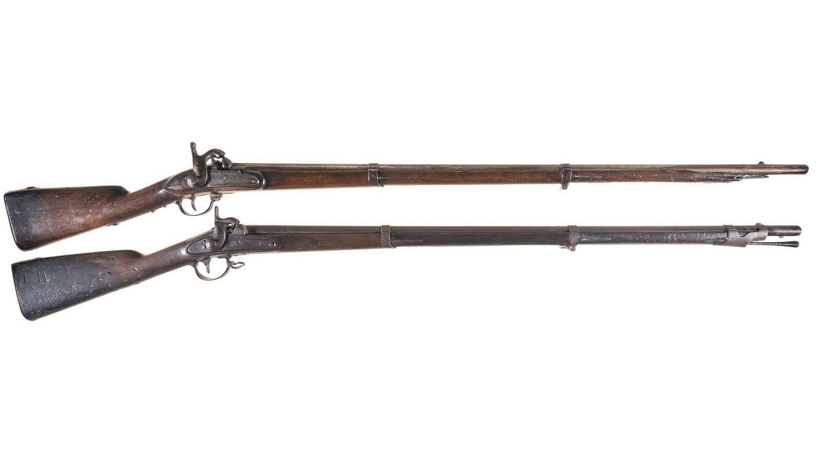 Two Civil War Era Percussion Muskets | Rock Island Auction