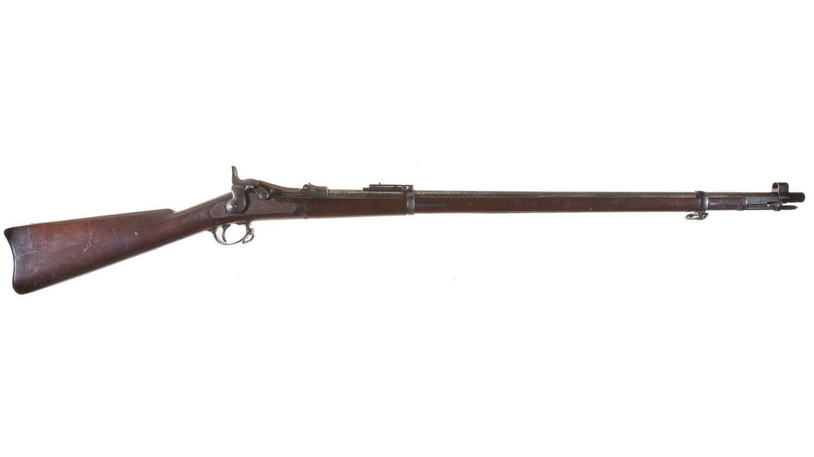 Springfield M1884 Trapdoor Rifle with Experimental Rod Bayonet | Rock ...