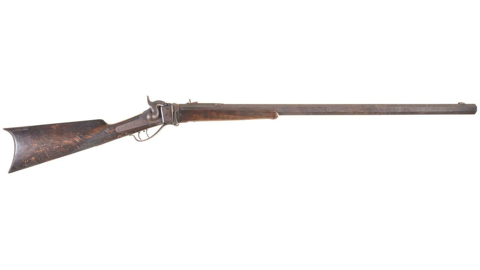 Sharps Model 1874 Single Shot 'Buffalo Rifle' with Letter | Rock Island ...