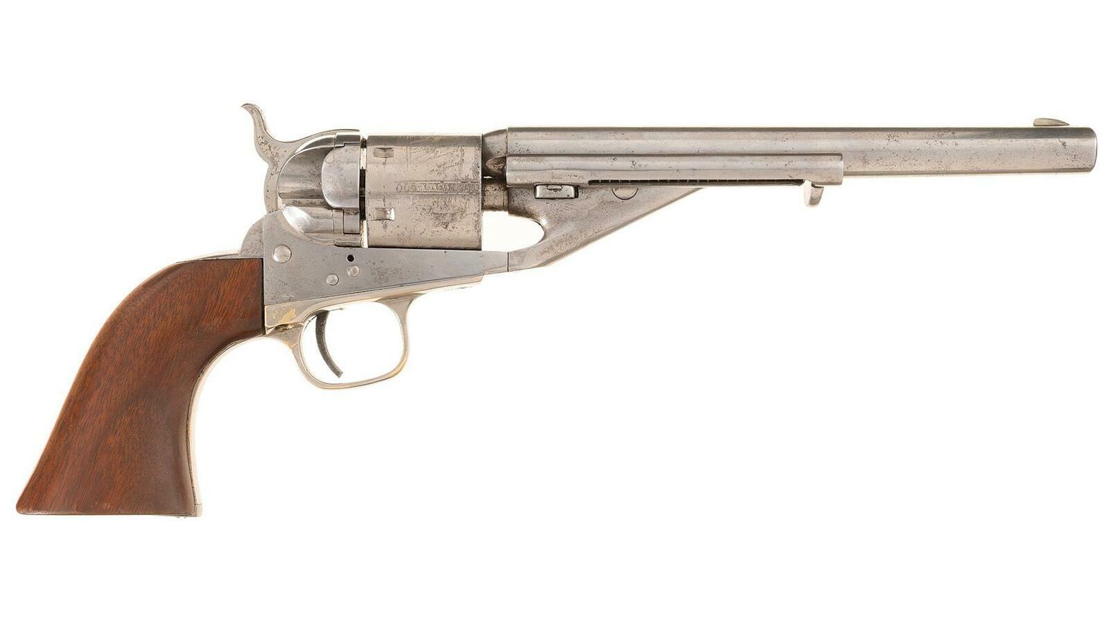 Cased Colt Model 1861 Navy Conversion Revolver | Rock Island Auction