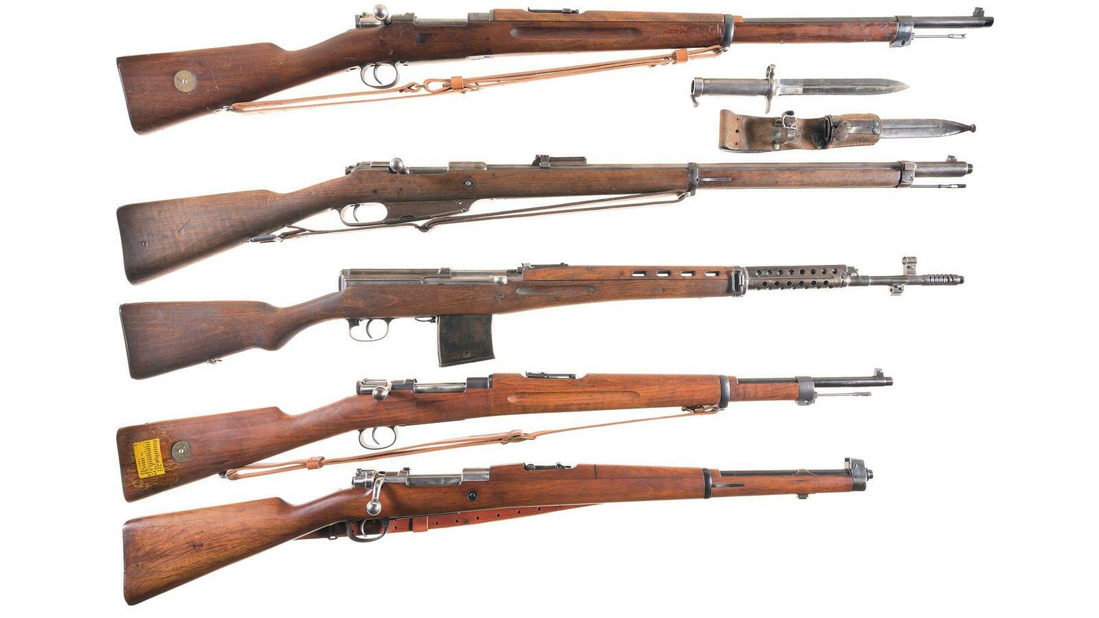 Five European Military Rifles | Rock Island Auction