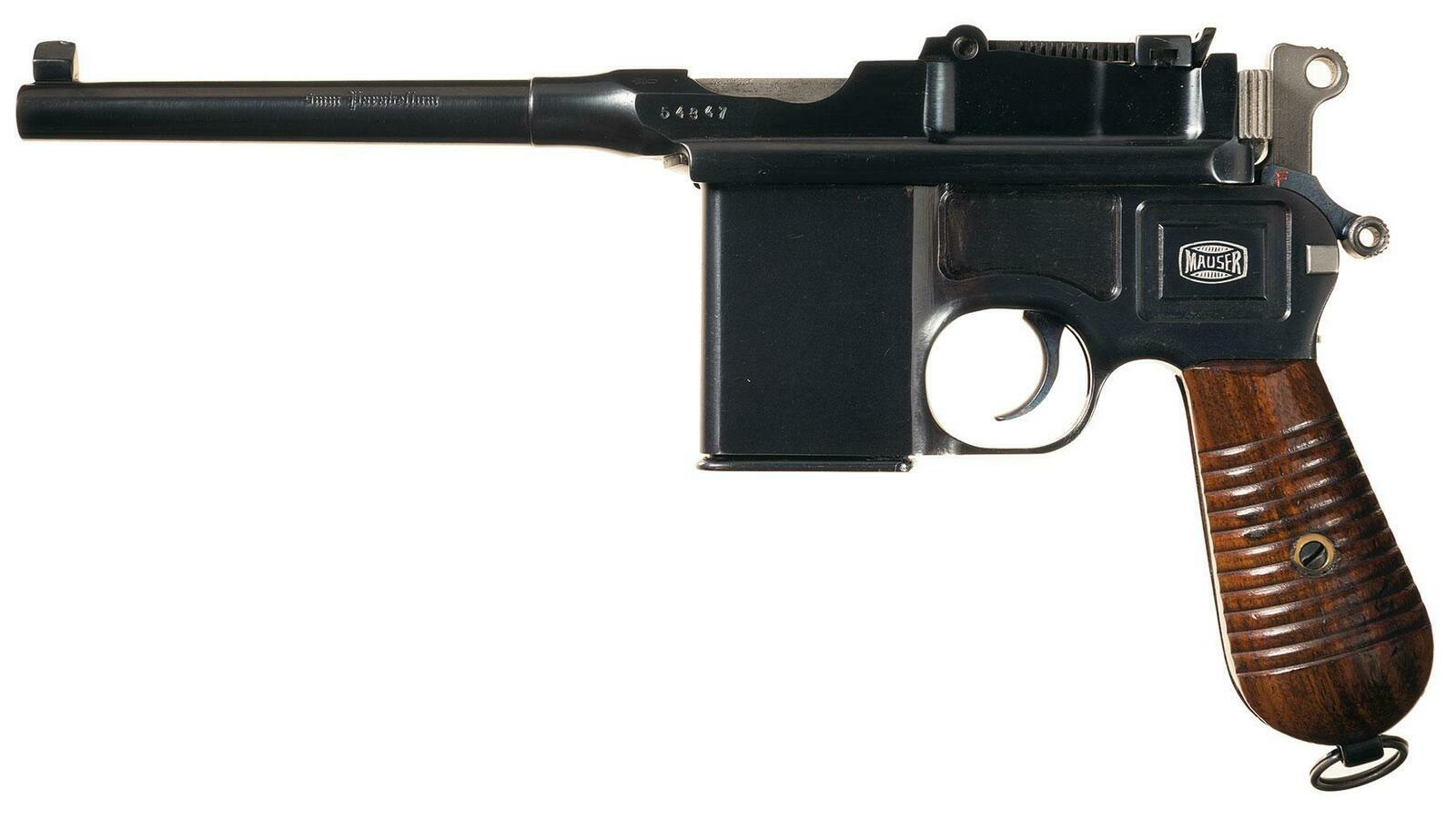 Mauser Model 1896 Broomhandle Semi-Automatic Pistol | Rock Island Auction
