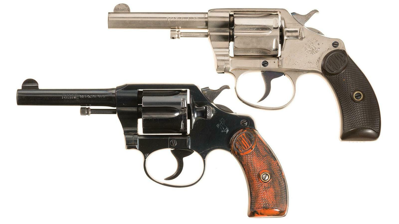 Two Colt Double Action Revolvers | Rock Island Auction