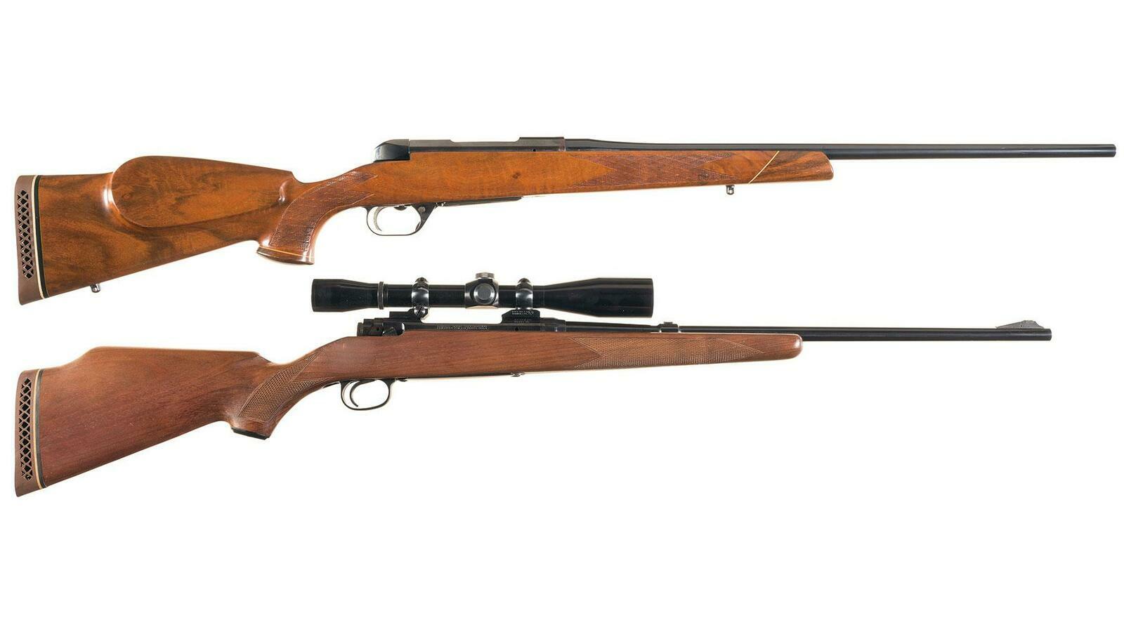 Two Left Handed Bolt Action Rifles | Rock Island Auction
