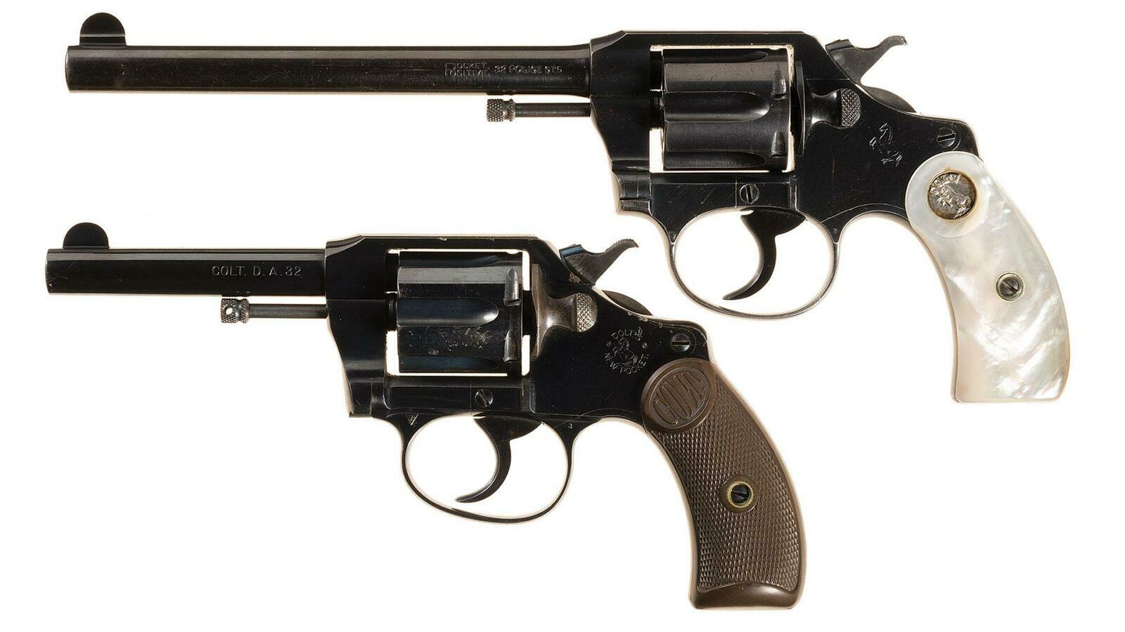 Two Colt Double Action Revolvers | Rock Island Auction