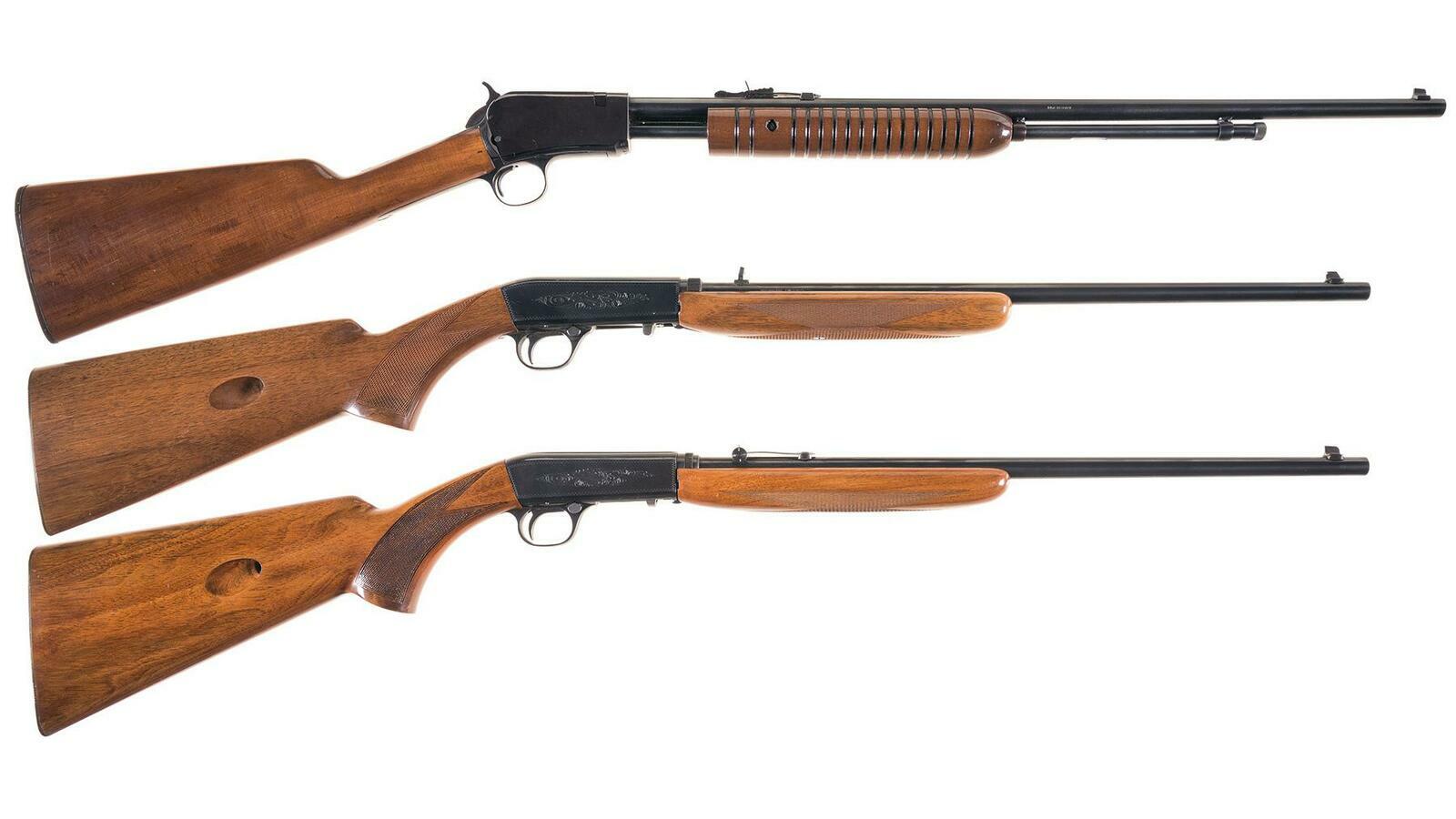 Three Rimfire Rifles | Rock Island Auction