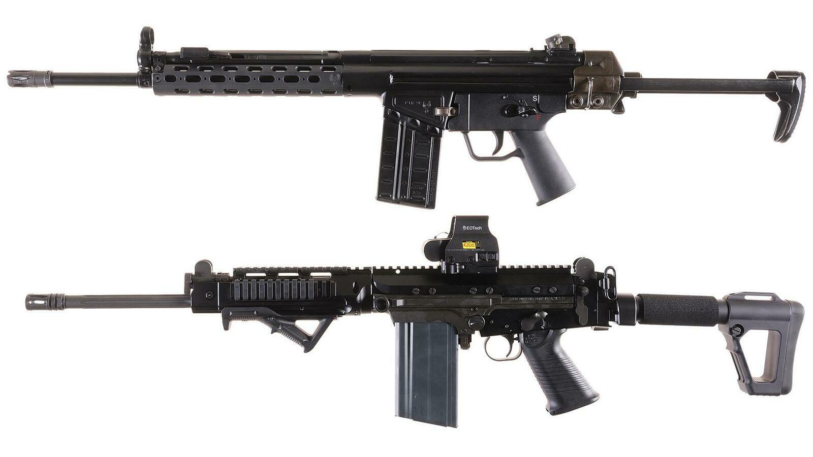 Two Semi-Automatic Rifles | Rock Island Auction