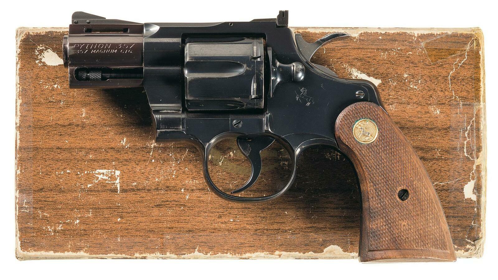Colt Python Double Action Revolver with Box | Rock Island Auction