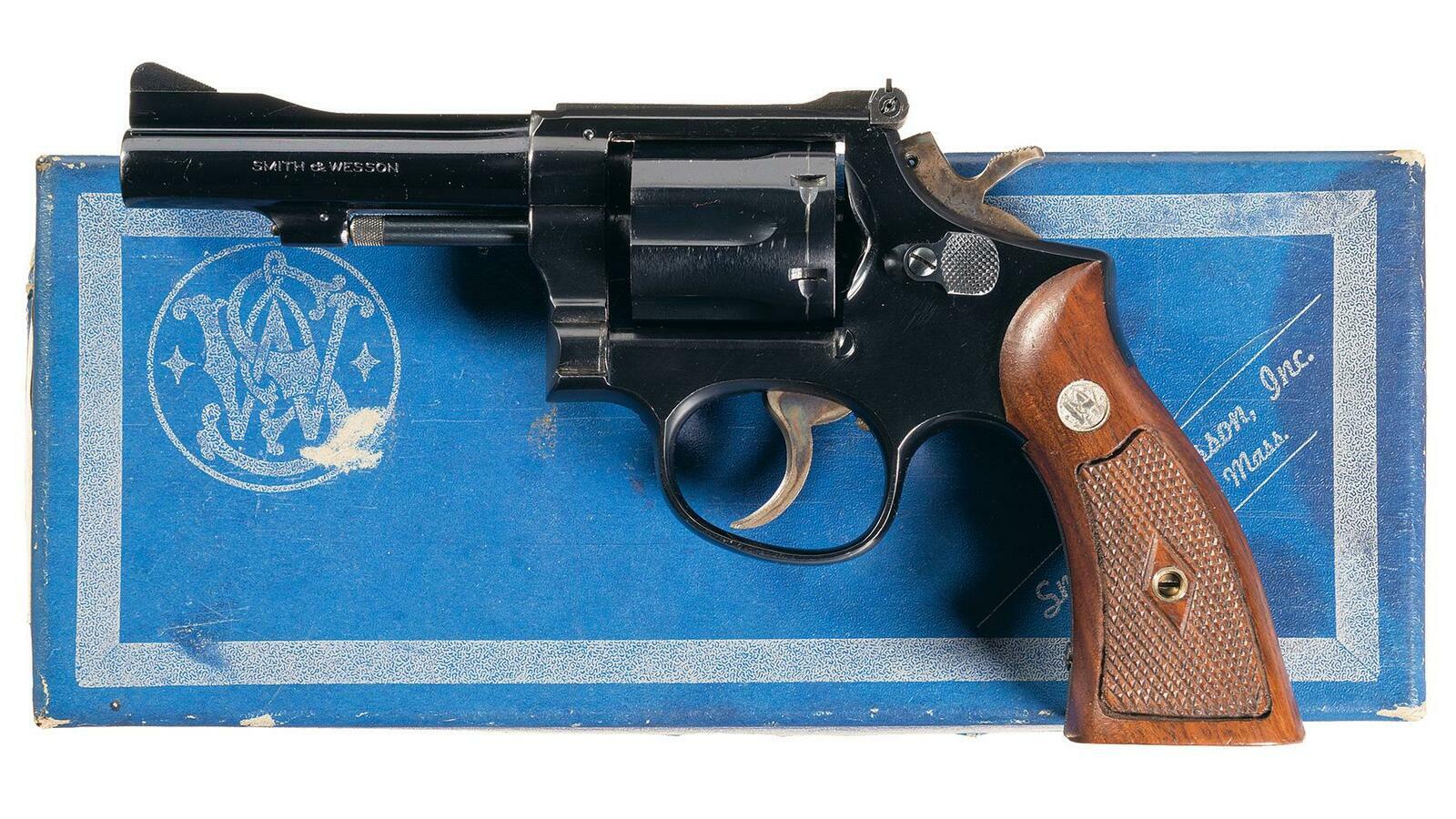 S&W K-38 Pre-Model 15 Revolver with Box | Rock Island Auction