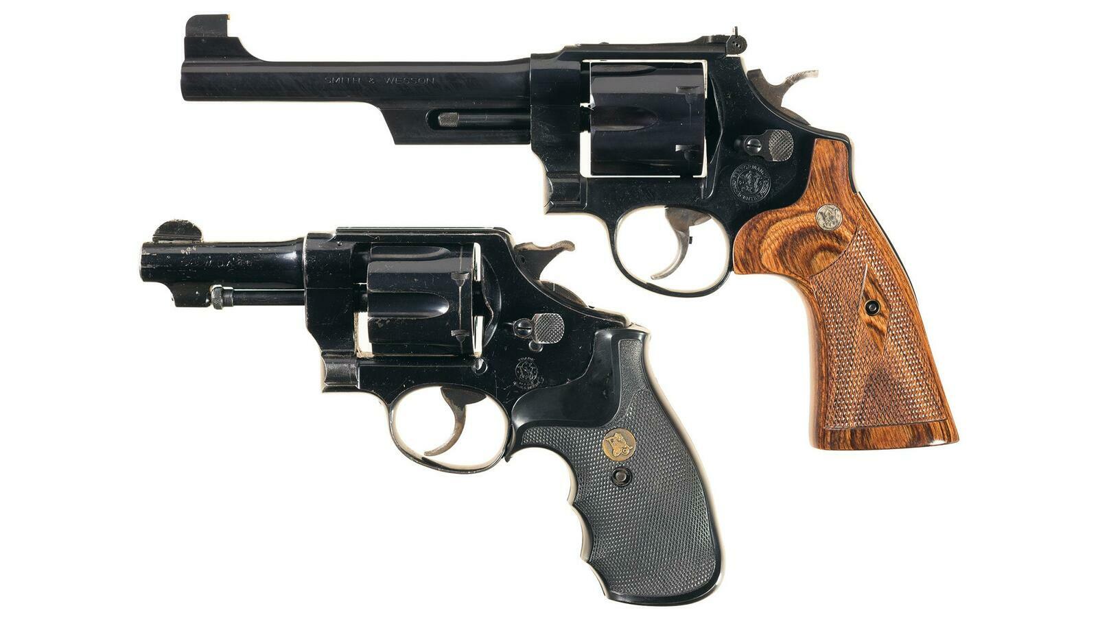 Two Smith & Wesson Double Action Revolvers | Rock Island Auction